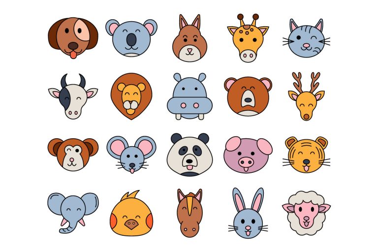 Animals Vector Free Icon Set - GraphicSurf.com
