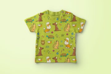 Pets Vector Free Pattern - GraphicSurf.com