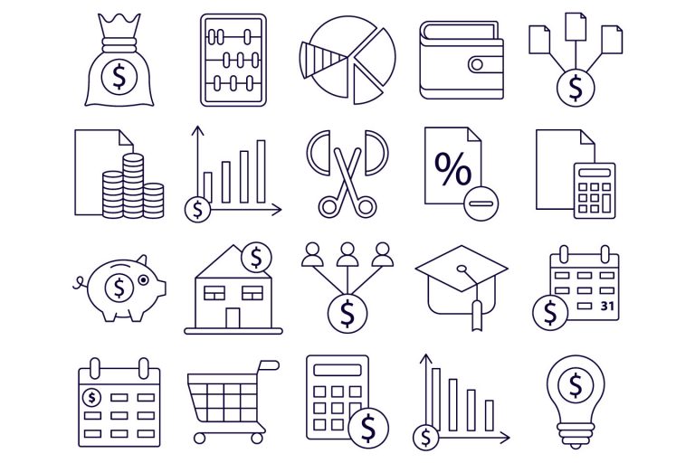 Budget Vector Free Icon Set - GraphicSurf.com