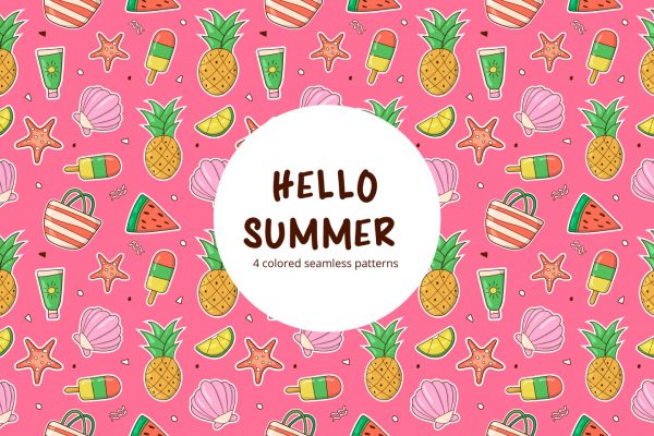 Easter Vector Free Seamless Pattern - GraphicSurf.com