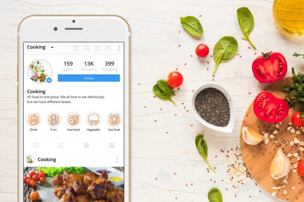 100 Cooking Instagram Story Highlight Icons - GraphicSurf.com