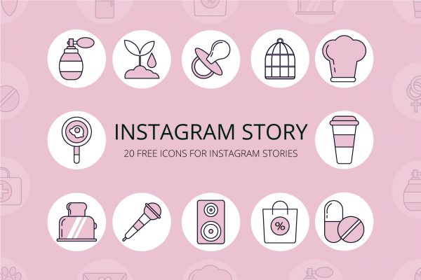 40 Free Instagram Story Highlight Icons - GraphicSurf.com
