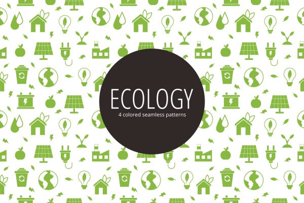 Ecology Concept Vector Free Seamless Pattern - GraphicSurf.com