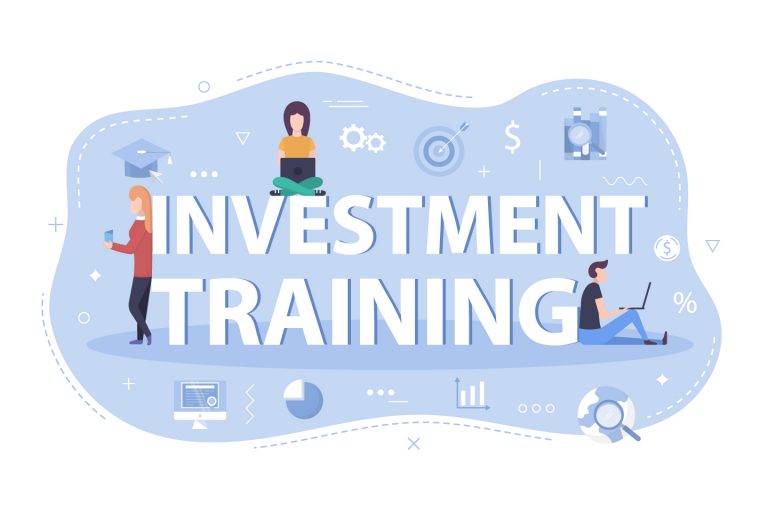 Investment Training Illustration - GraphicSurf.com
