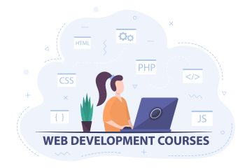 Web Development Courses Free Vector Design - GraphicSurf.com