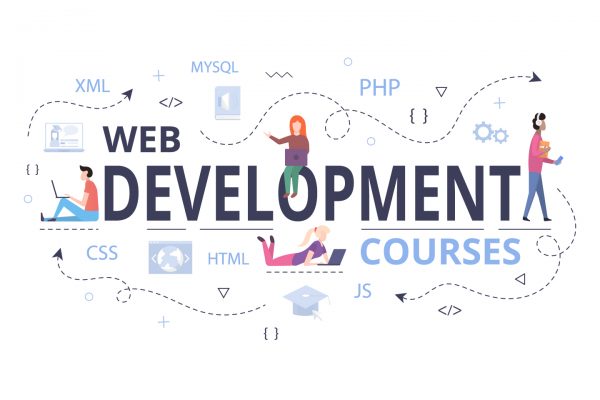Web Development Online Courses Free Illustration - GraphicSurf.com