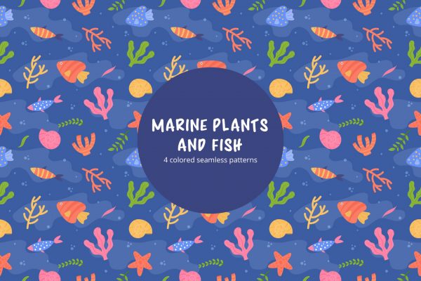 Cats Vector Free Seamless Pattern - GraphicSurf.com