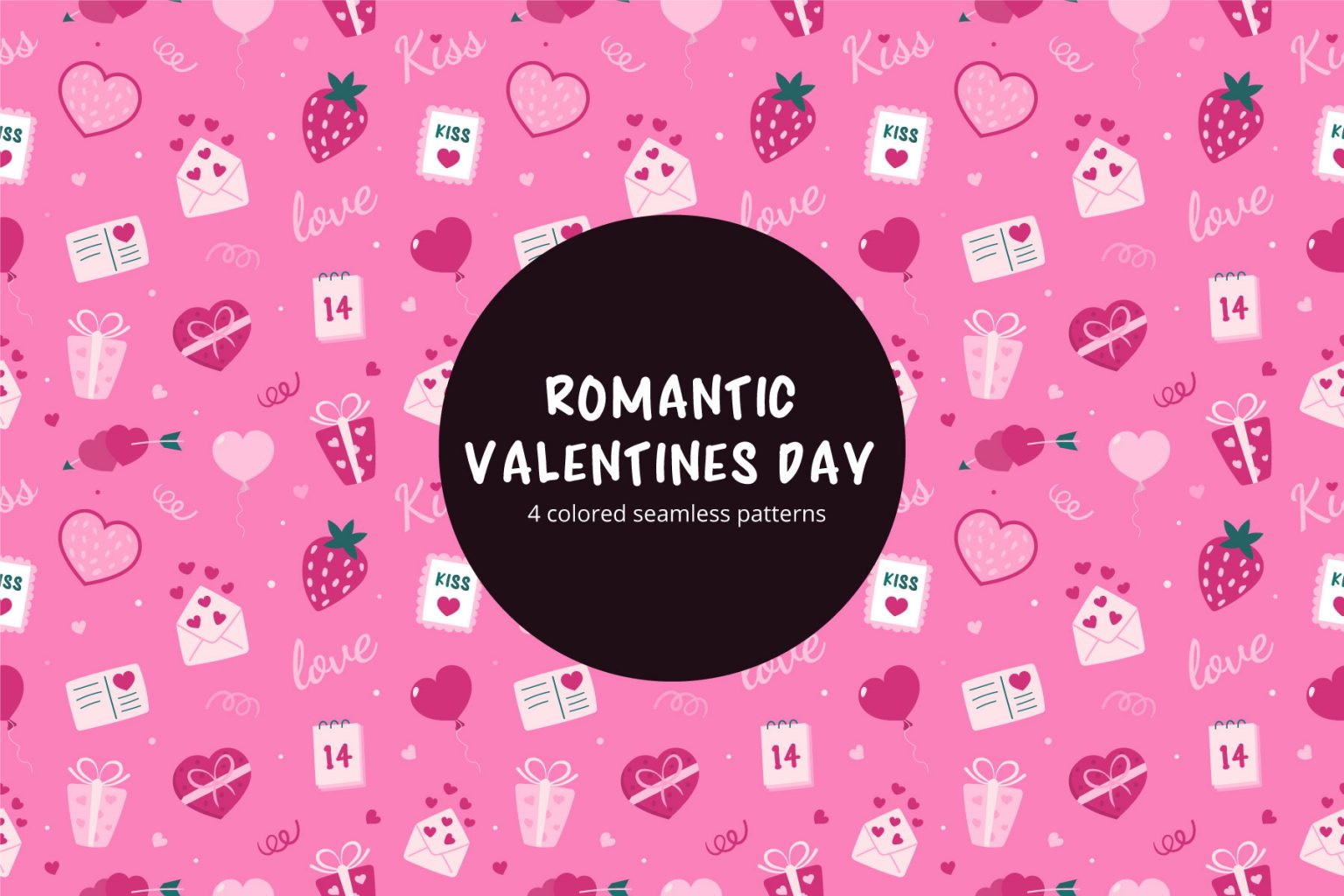 Makeup Vector Free Seamless Pattern - GraphicSurf.com